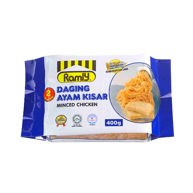 RAMLY MINCED CHICKEN FROZEN MEAT 400G - Kelokal.com